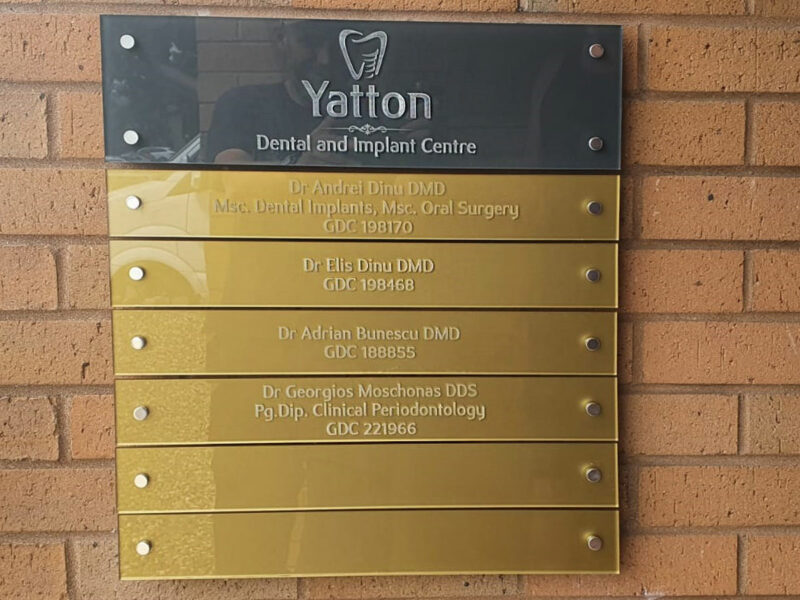 Dentist Signage | Design, Manufacture & Install | Signet Signs