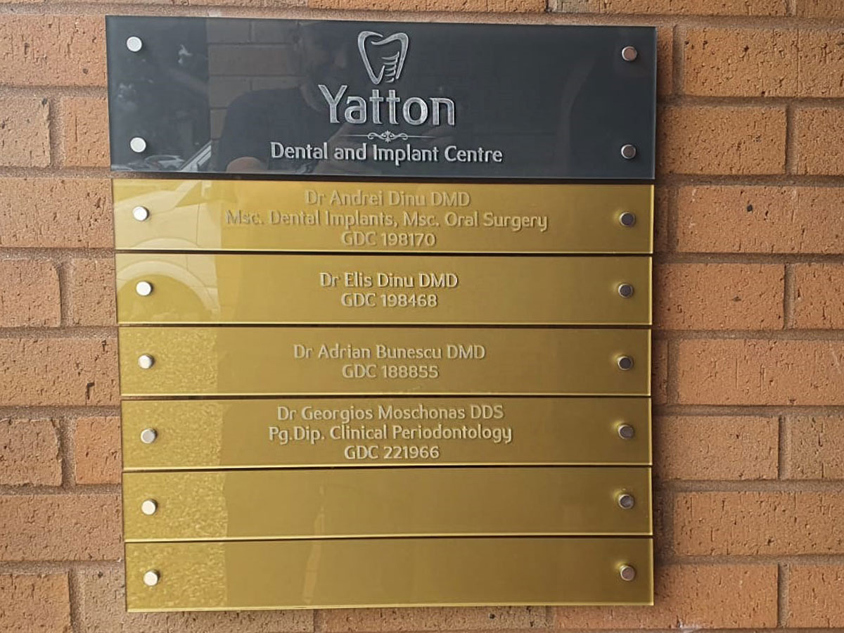 Dentist Signage | Design, Manufacture & Install | Signet Signs