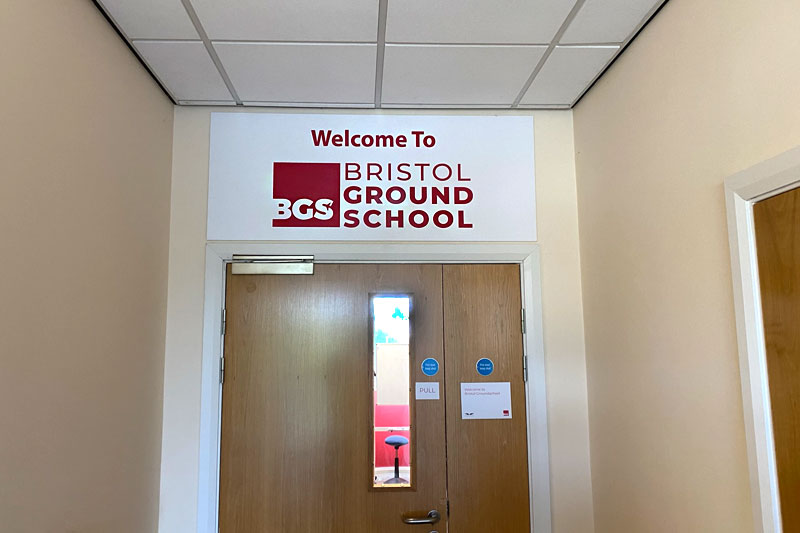 New Signs for Bristol Ground School | Signet Signs